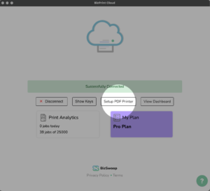 Quick Start Guide - BizPrint from BizSwoop