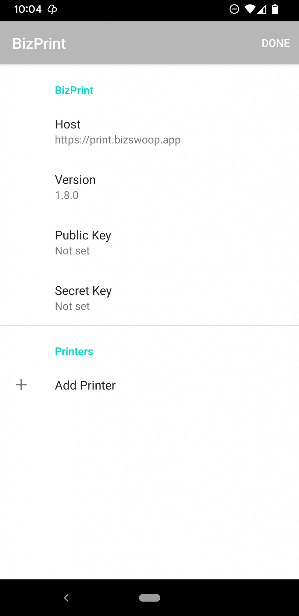 Quick Start Guide - BizPrint from BizSwoop